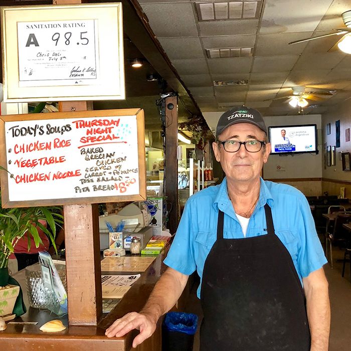 After 36 years, Chris still making delicious sandwiches behind the ...
