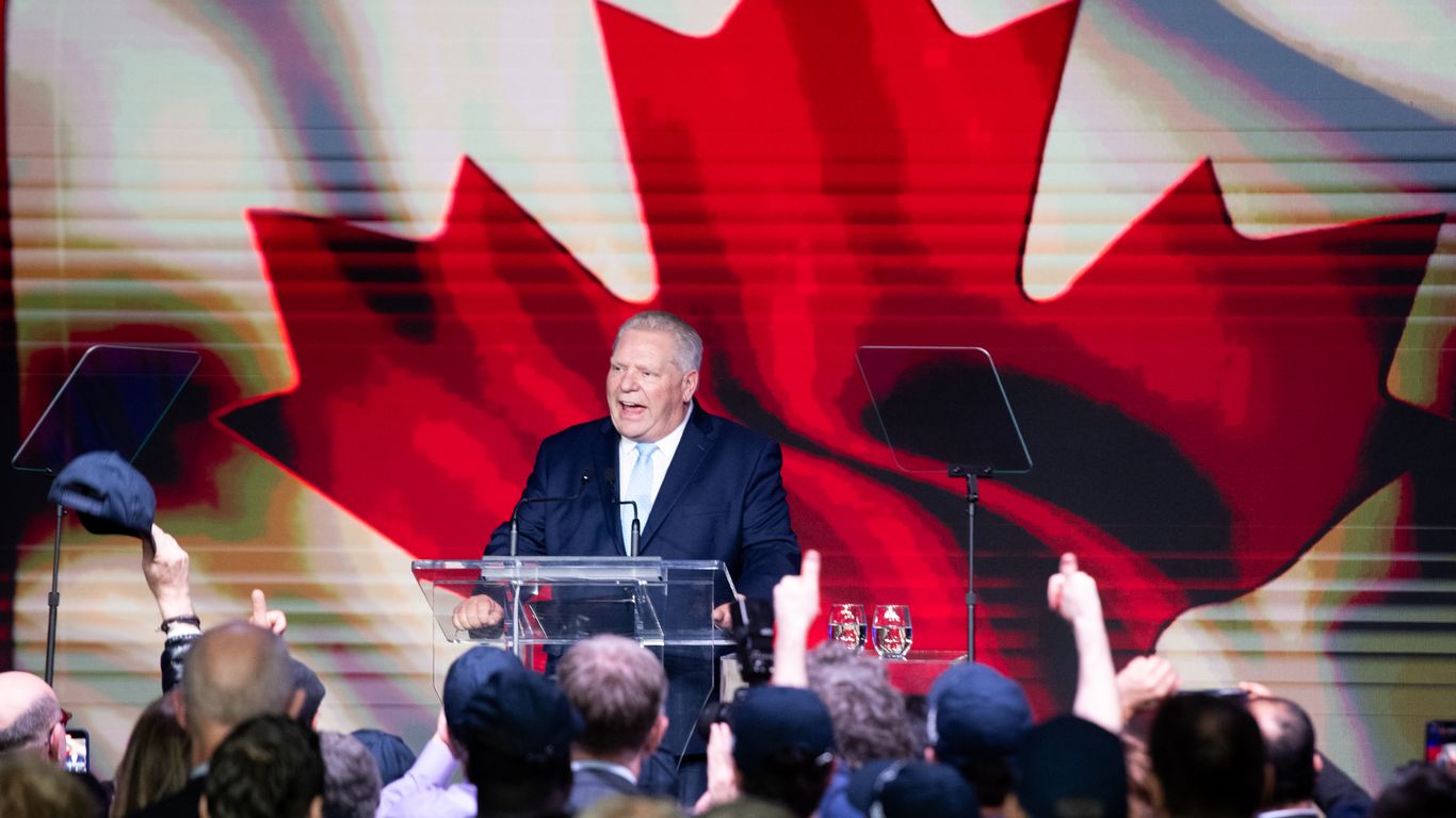 Ontario's Doug Ford targets Trump after election win in Canada
