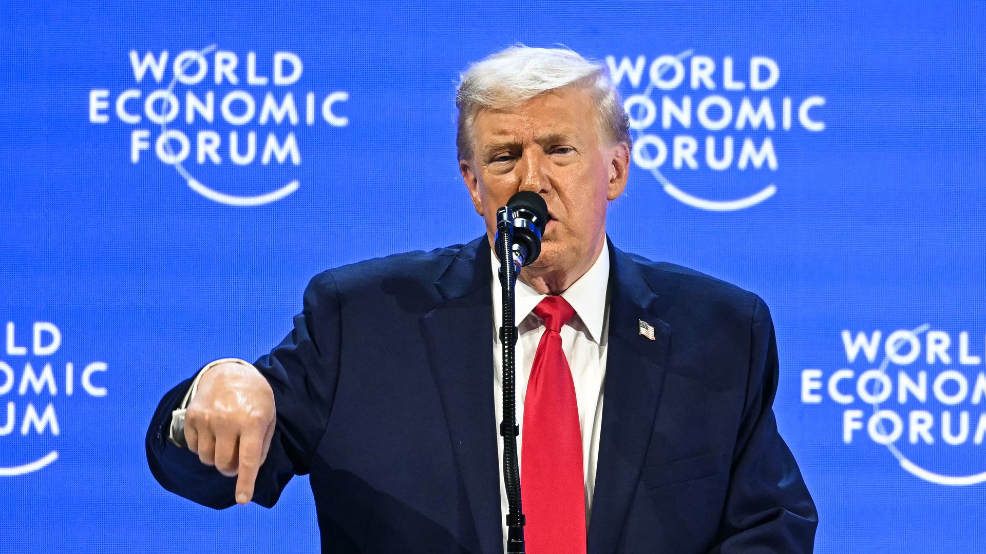 Trump touts nuclear power in Davos despite earlier safety concerns