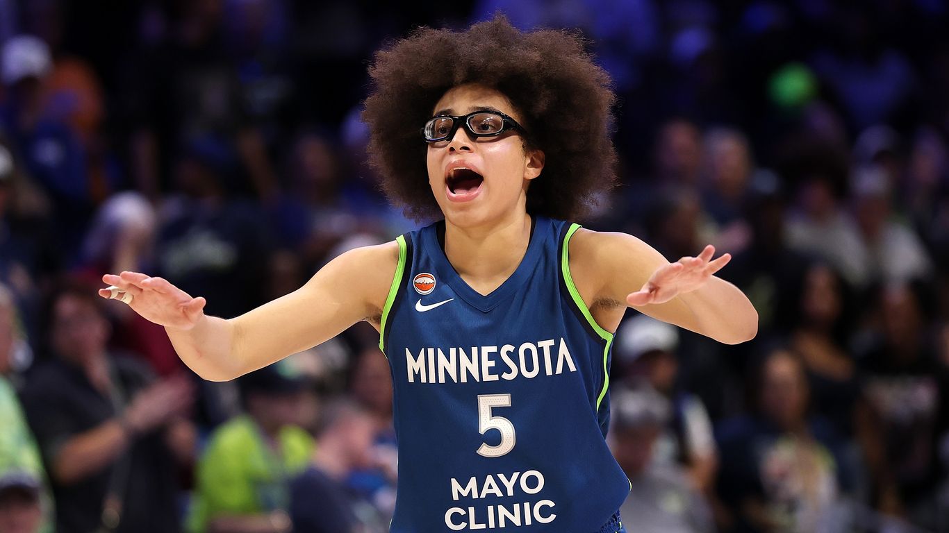 Lnyx guard Olivia Miles is favorite for Rookie of the Year - Axios Twin ...
