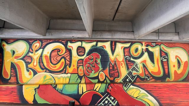 Street artists transform Richmond's Carytown parking garage into murals ...