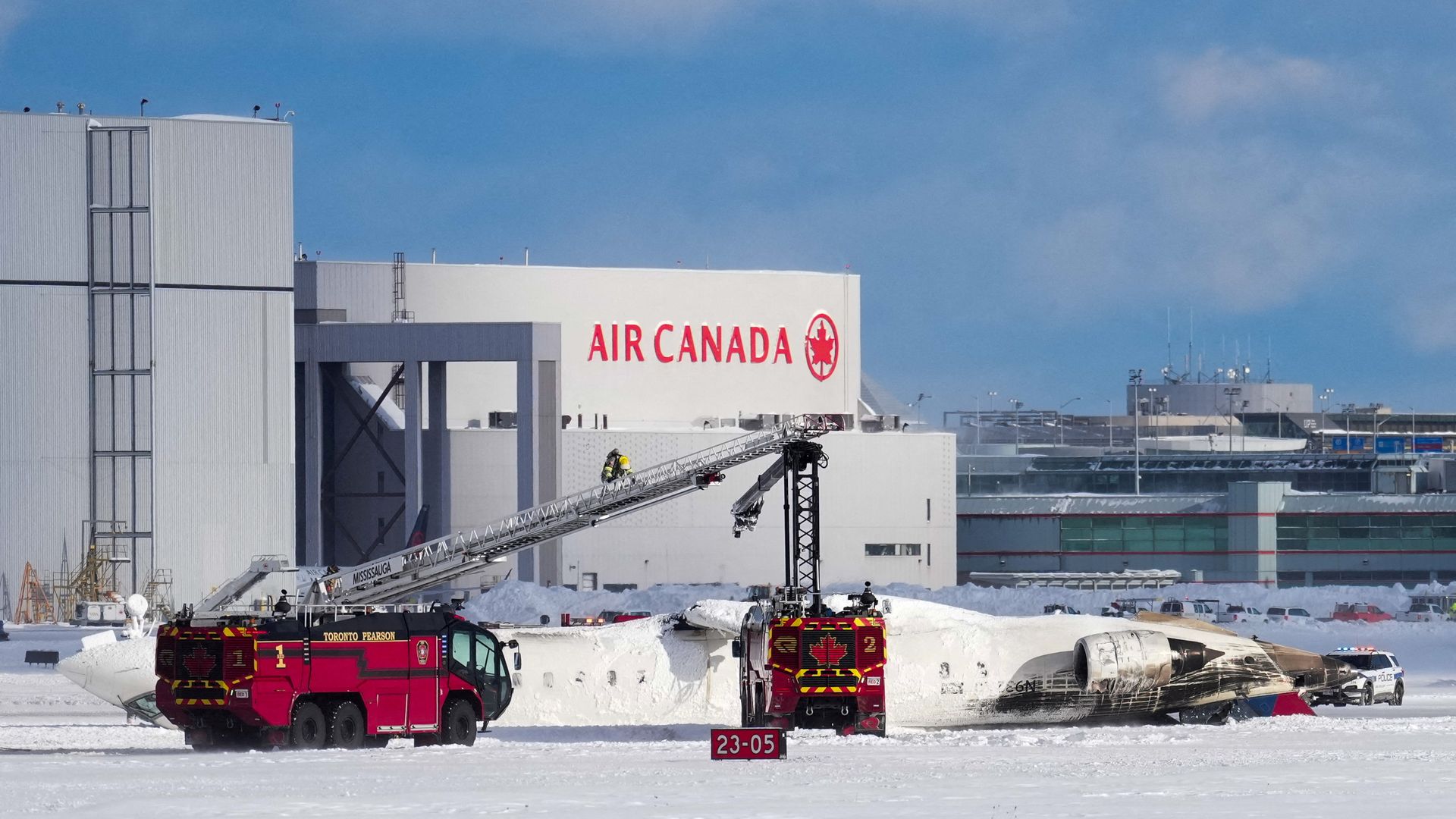 Delta plane crash at Toronto airport in Canada: All on board survive ...