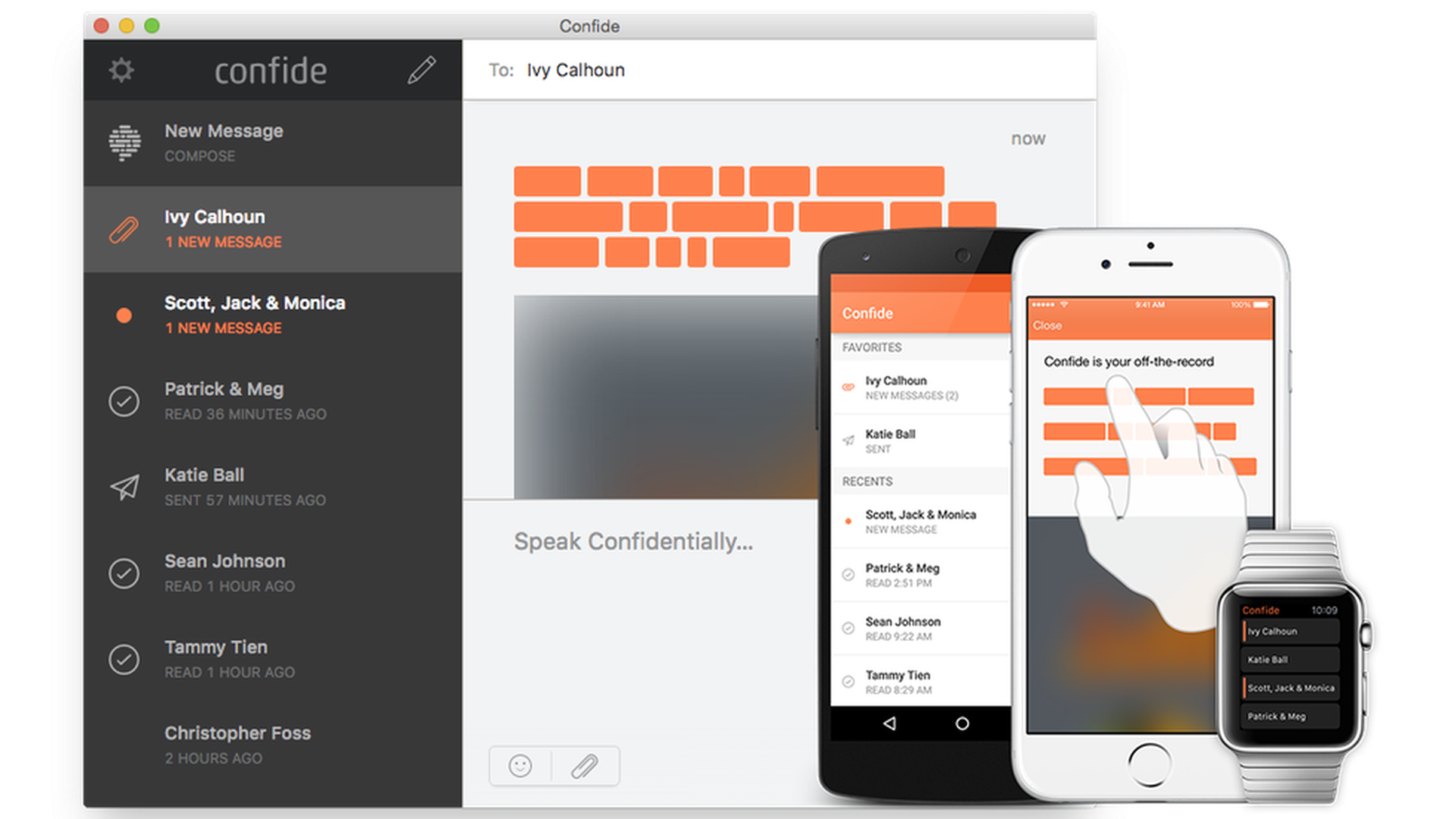 Confide defends messaging app's security