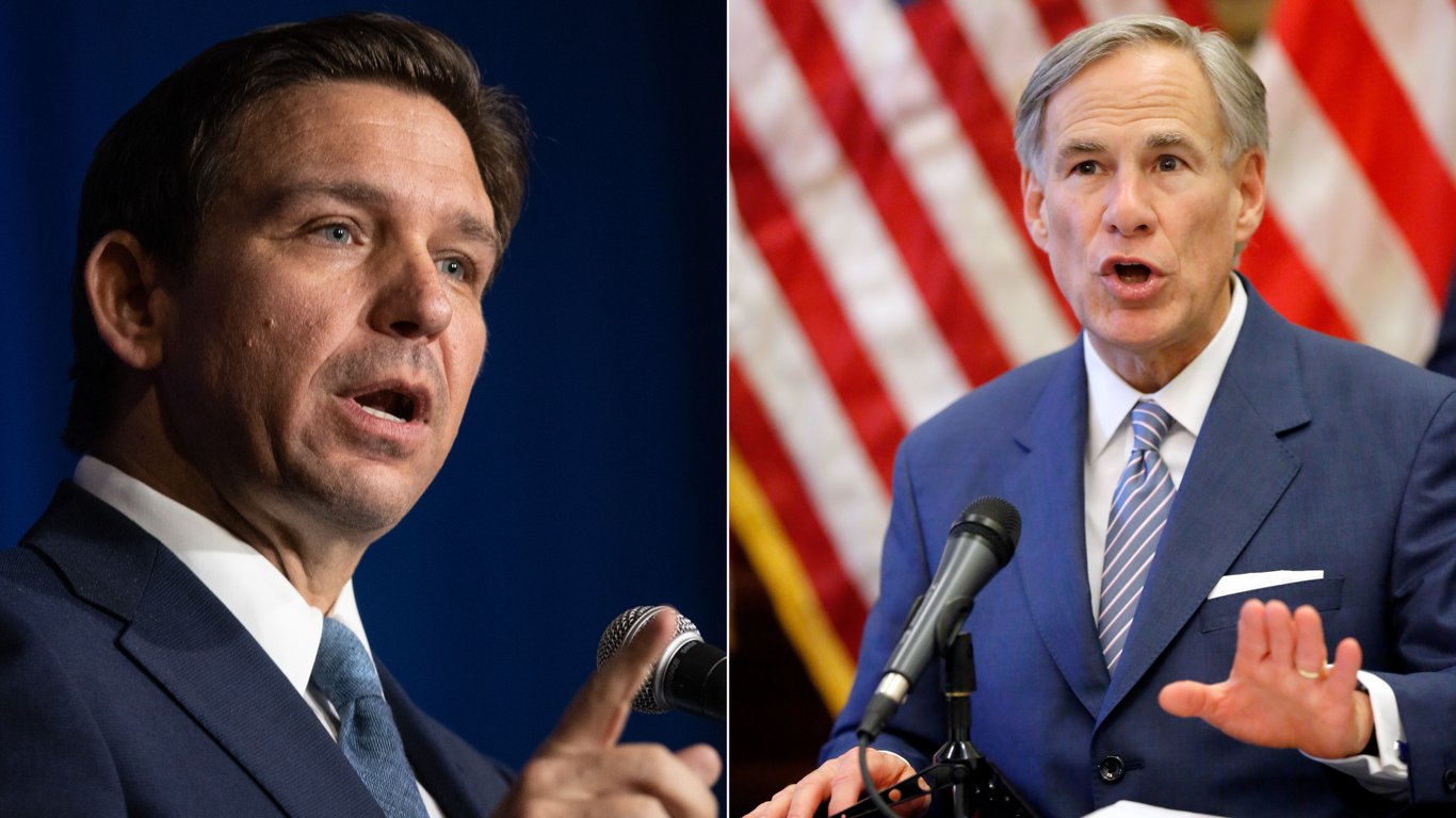 How Ron DeSantis has outshined Greg Abbott - Axios Dallas