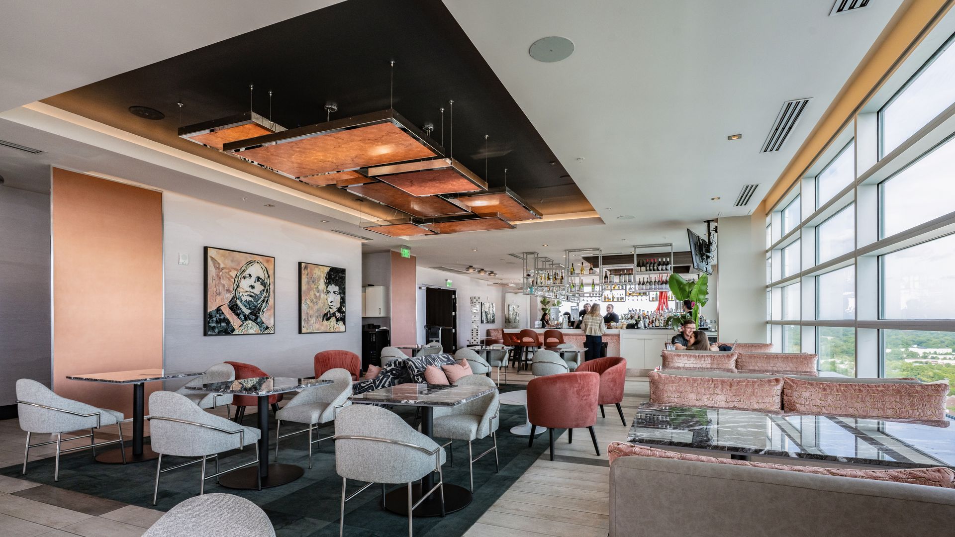 Uptown's Nuvole Rooftop Twenty Two reopens with new look - Axios Charlotte