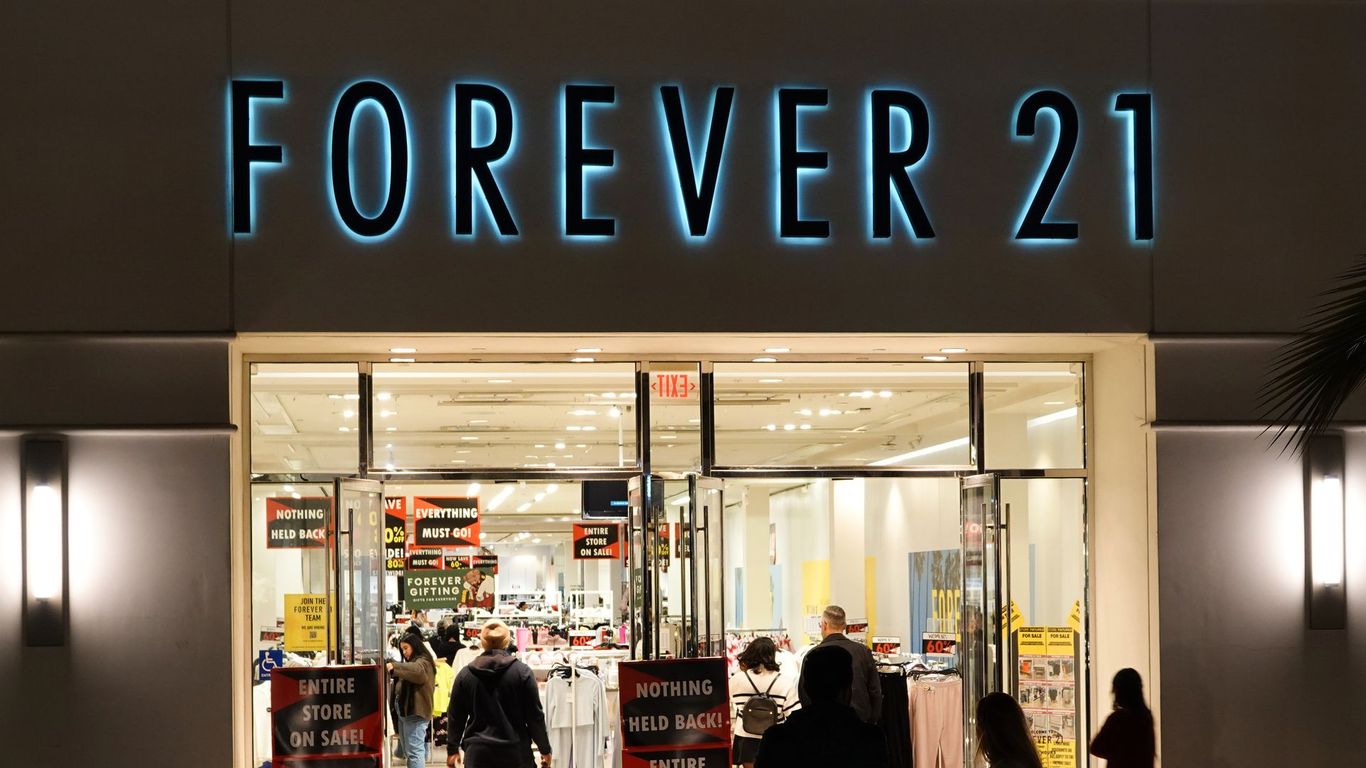Forever 21 plans to close all stores - Axios Pittsburgh