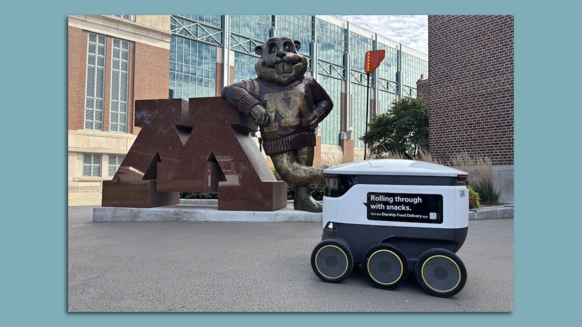 University of Minnesota's robot food delivery launches on Twin Cities ...