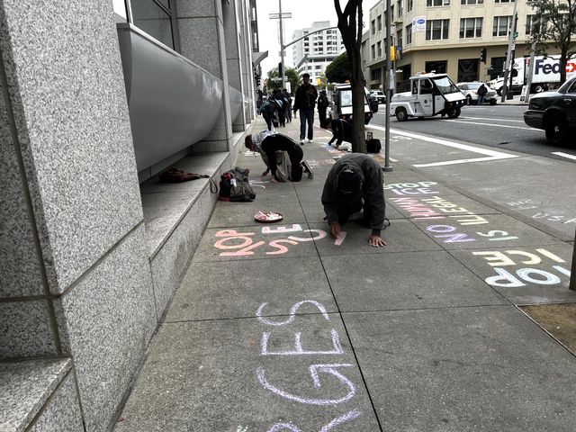 SF takes to the streets to protest ICE raids, demand Huerta's release ...