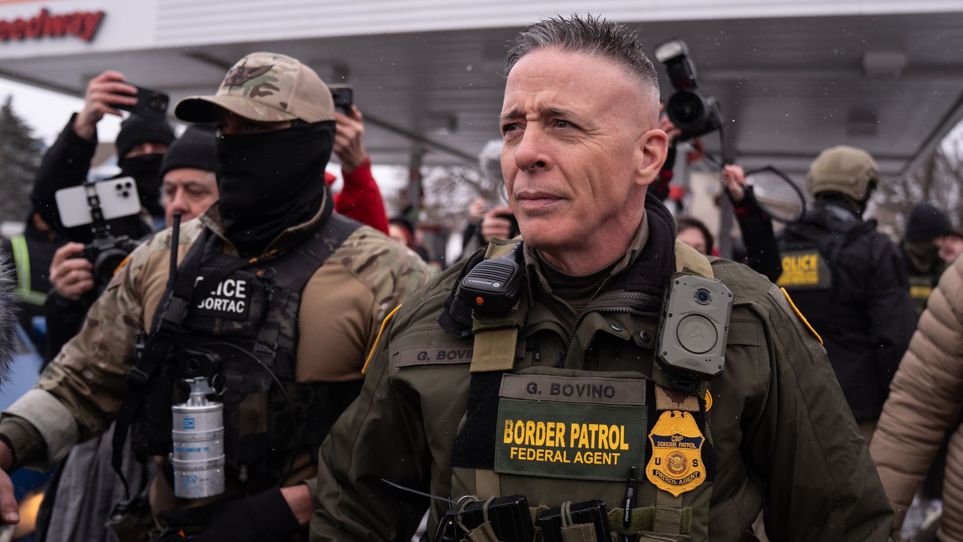 Border Patrol head Bovino and some agents leaving Minnesota, Walz, Frey ...
