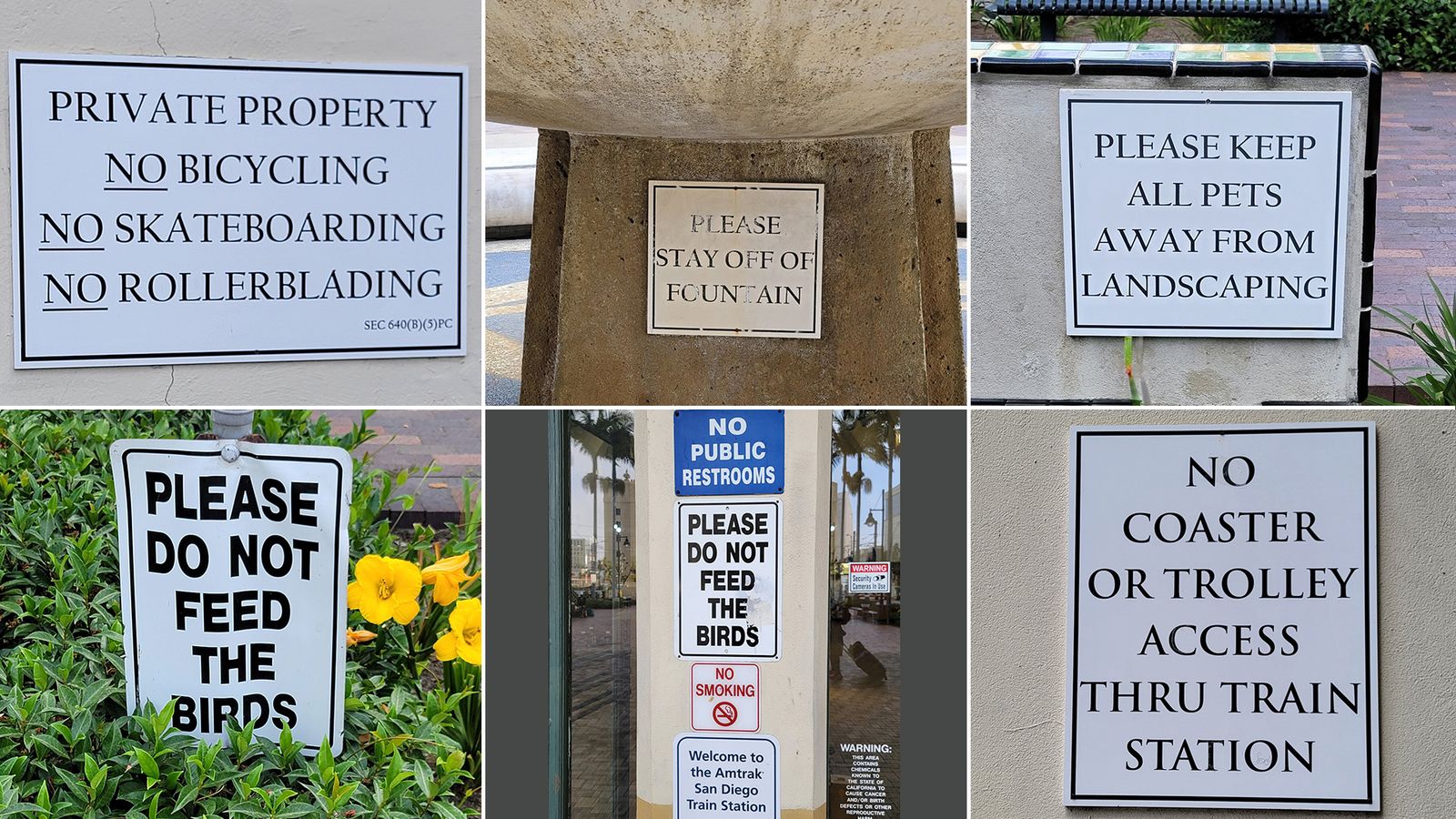 Prohibited activity: Urbanist marks hostile public space in downtown ...