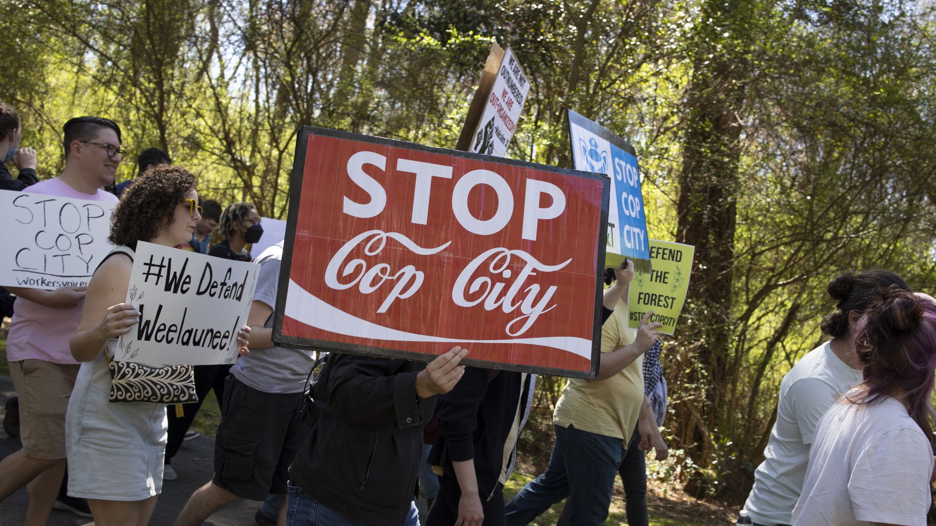 Activists plan next move to halt training center - Axios Atlanta