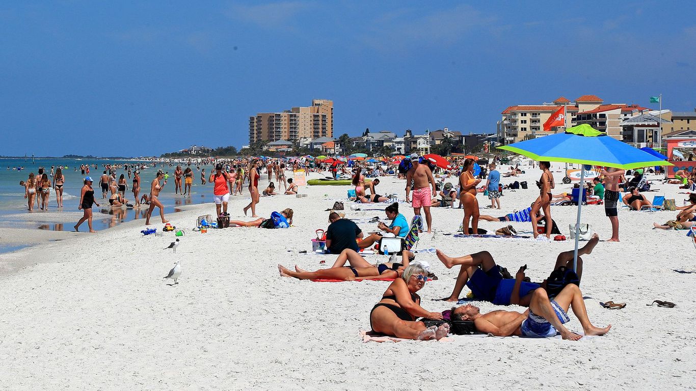 Scaled back spring break could mean fewer Florida visitors - Axios ...