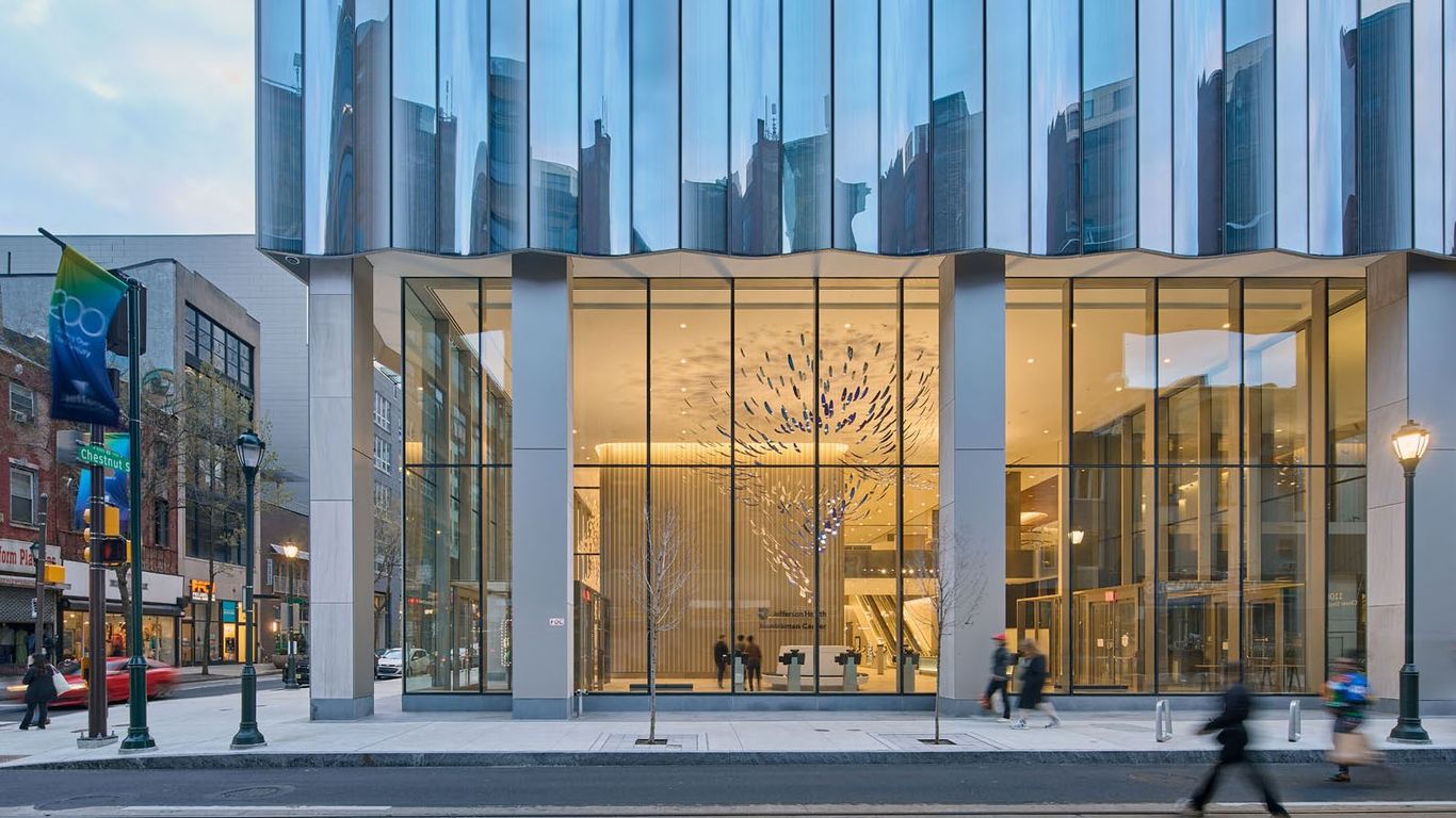 Jefferson Health Care's Honickman Center wins design award - Axios ...