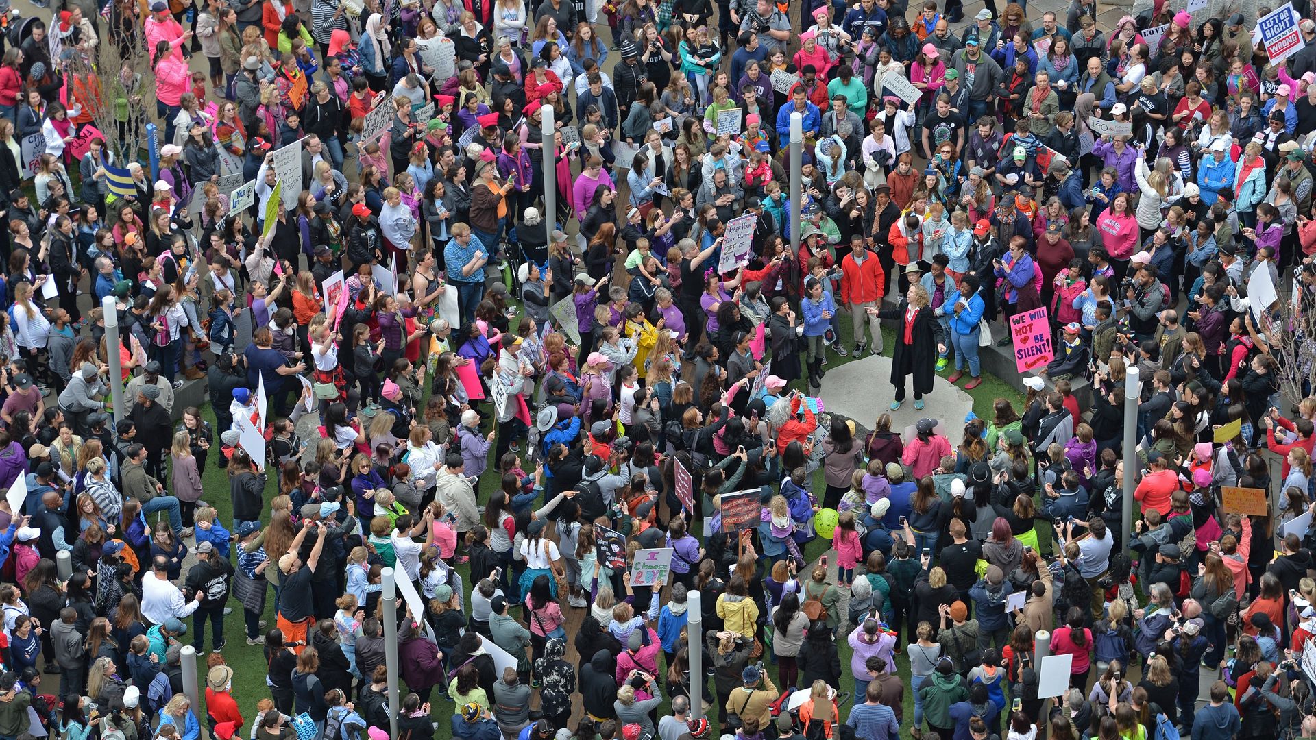 Women marched. Now they're running