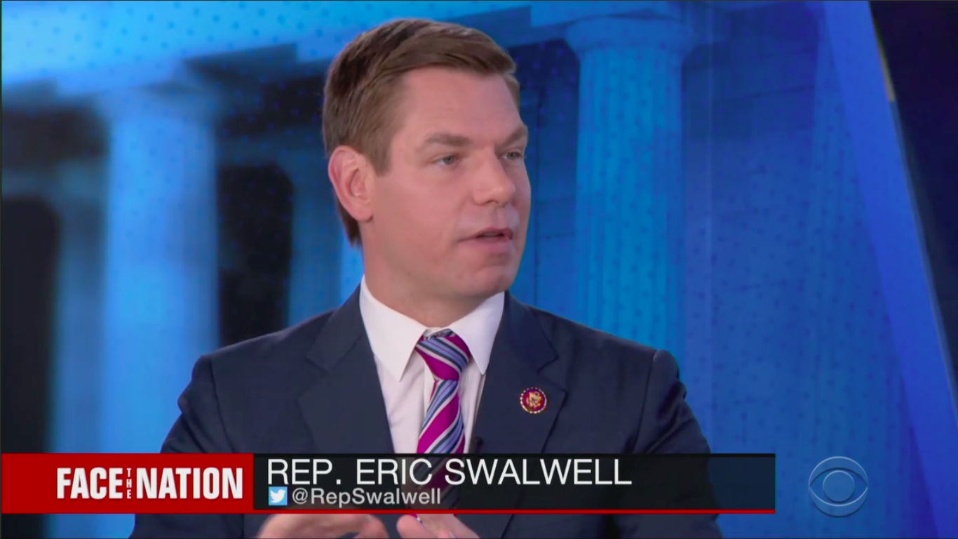 Eric Swalwell says House Intel has evidence of Trump-Ukraine "extortion ...