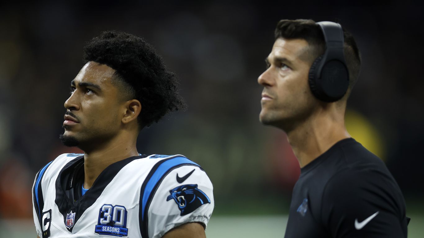 Carolina Panthers bench Bryce Young - Axios Charlotte