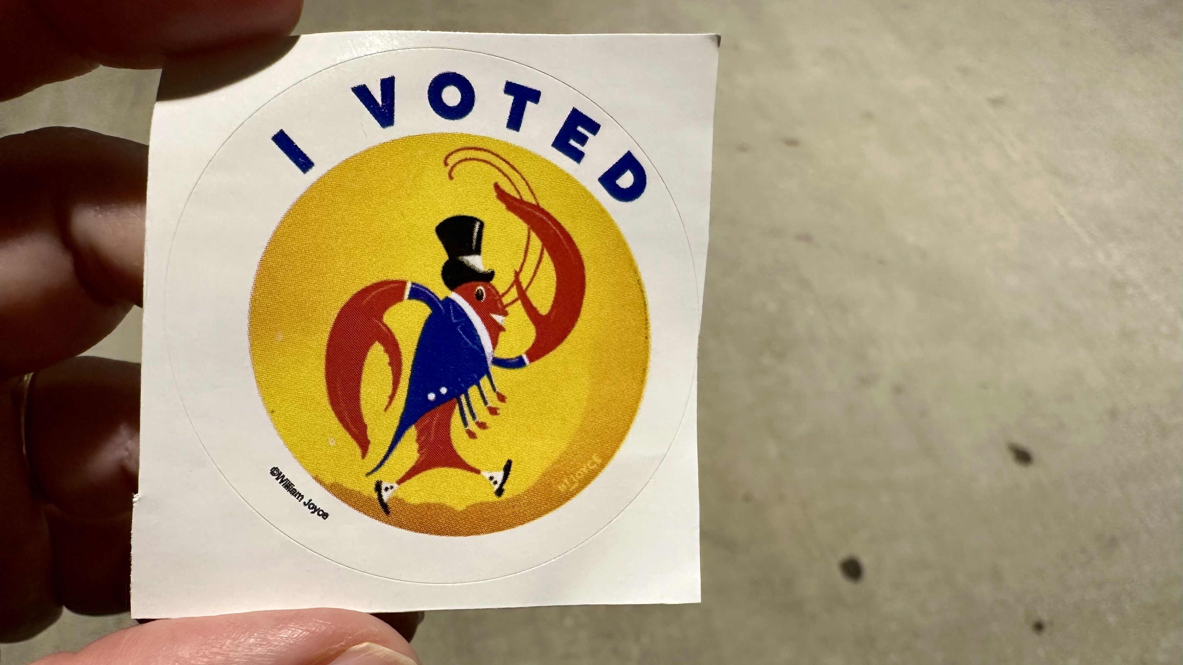 Photos: "I voted" stickers across America - Axios New Orleans