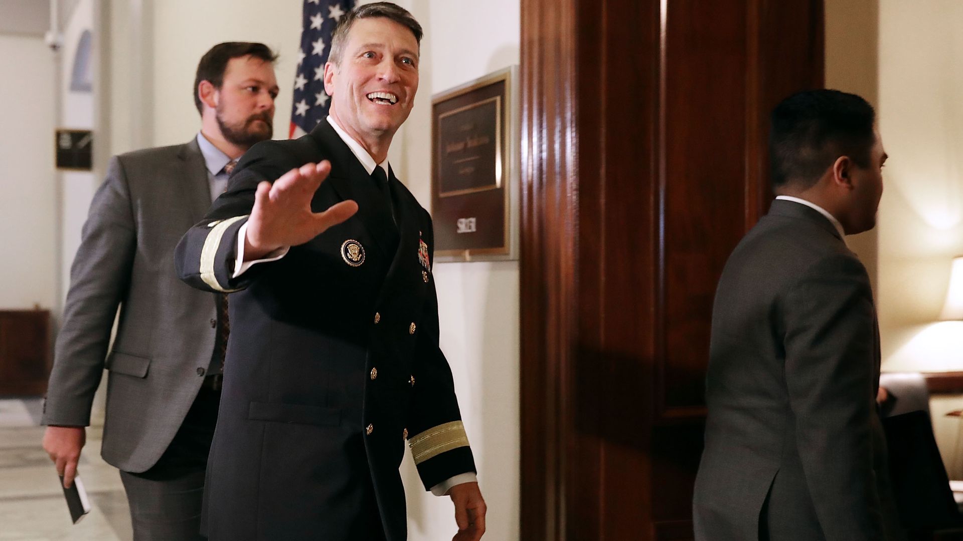 Report suggested removal of Ronny Jackson from White House role