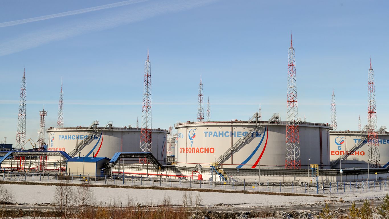 Russia's biggest fossil fuel export destinations