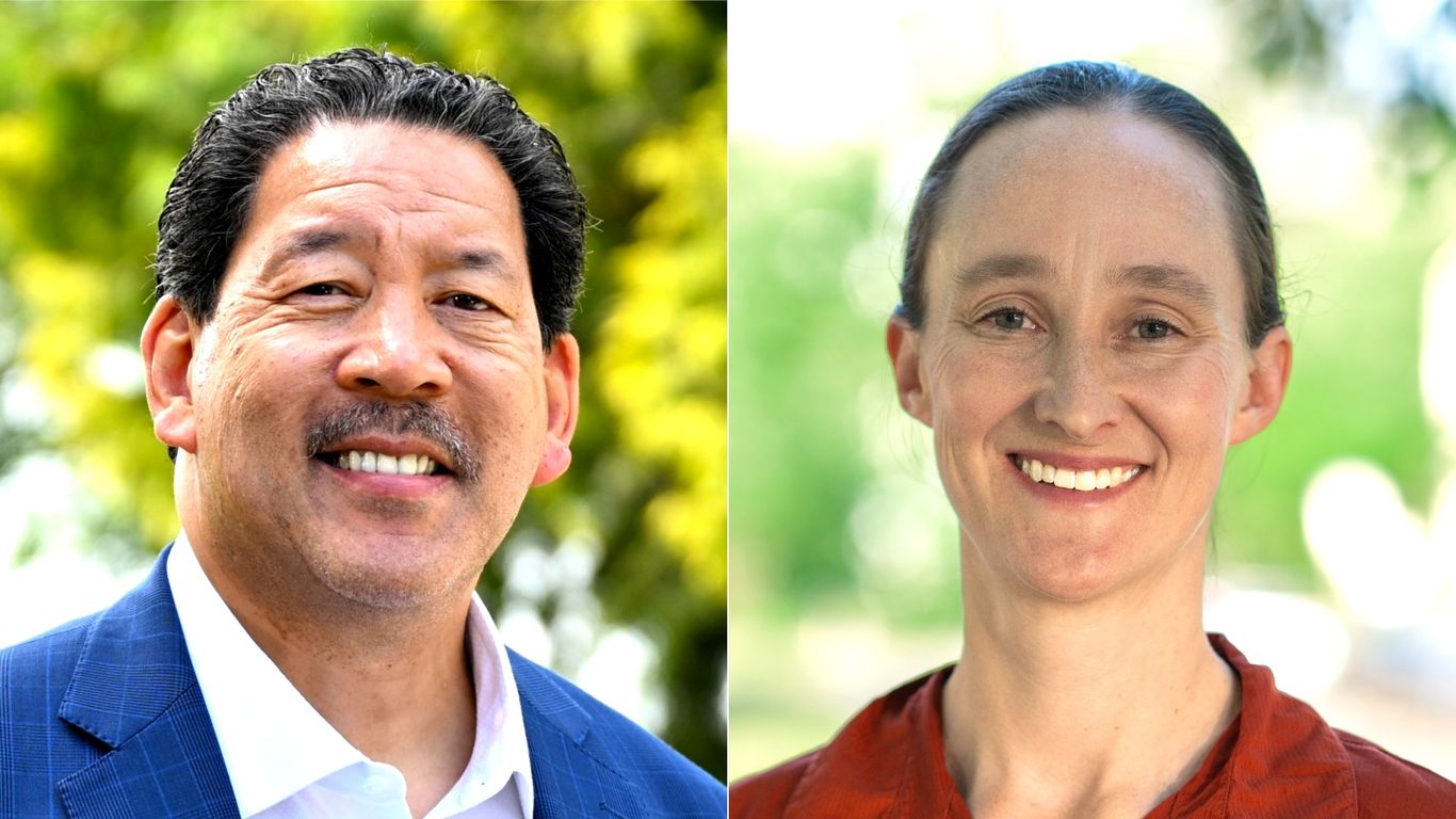 Seattle Mayor Bruce Harrell leads challenger Katie Wilson in early ...