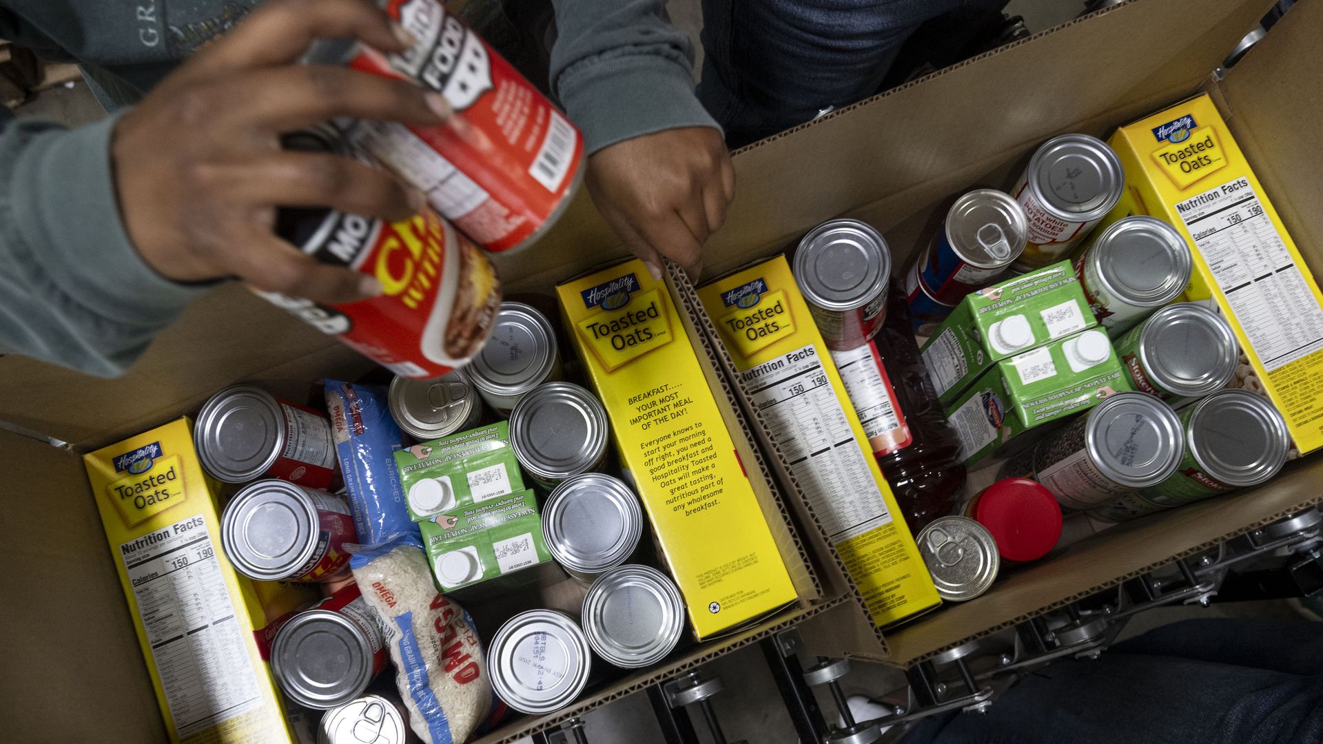 SNAP cuts, inflation drive record demand at Valley food banks - Axios ...