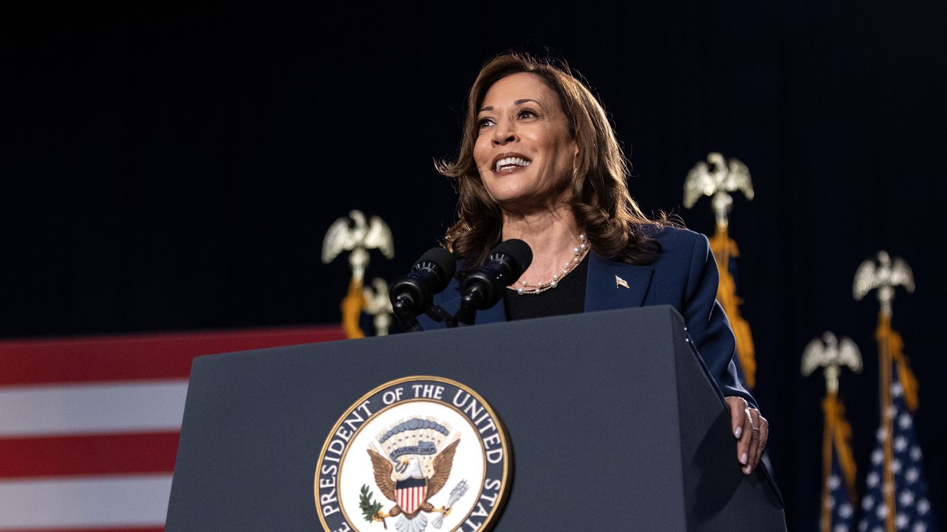 Harris campaign unveils first major ad buy since Biden stepped aside