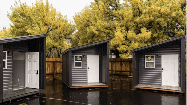 Portland's tiny home shelter program shows early success - Axios Portland